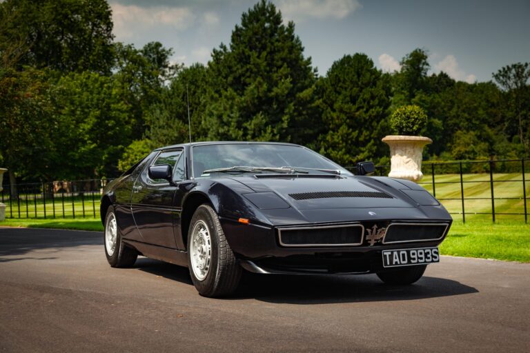 An Affordable Mid-Engined Classic: The Maserati Merak SS