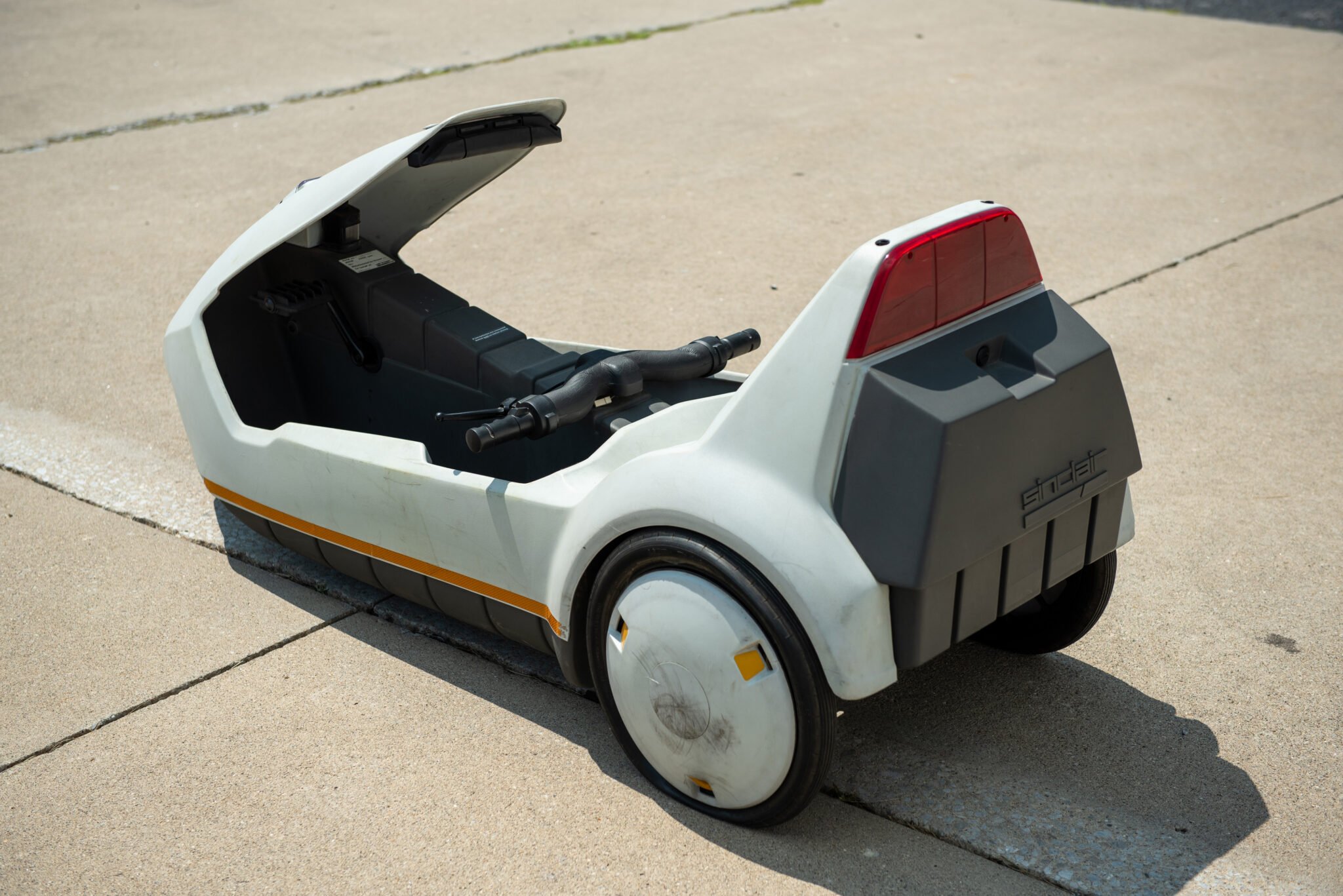 Restoration Project: An Original Sinclair C5 Electric Vehicle