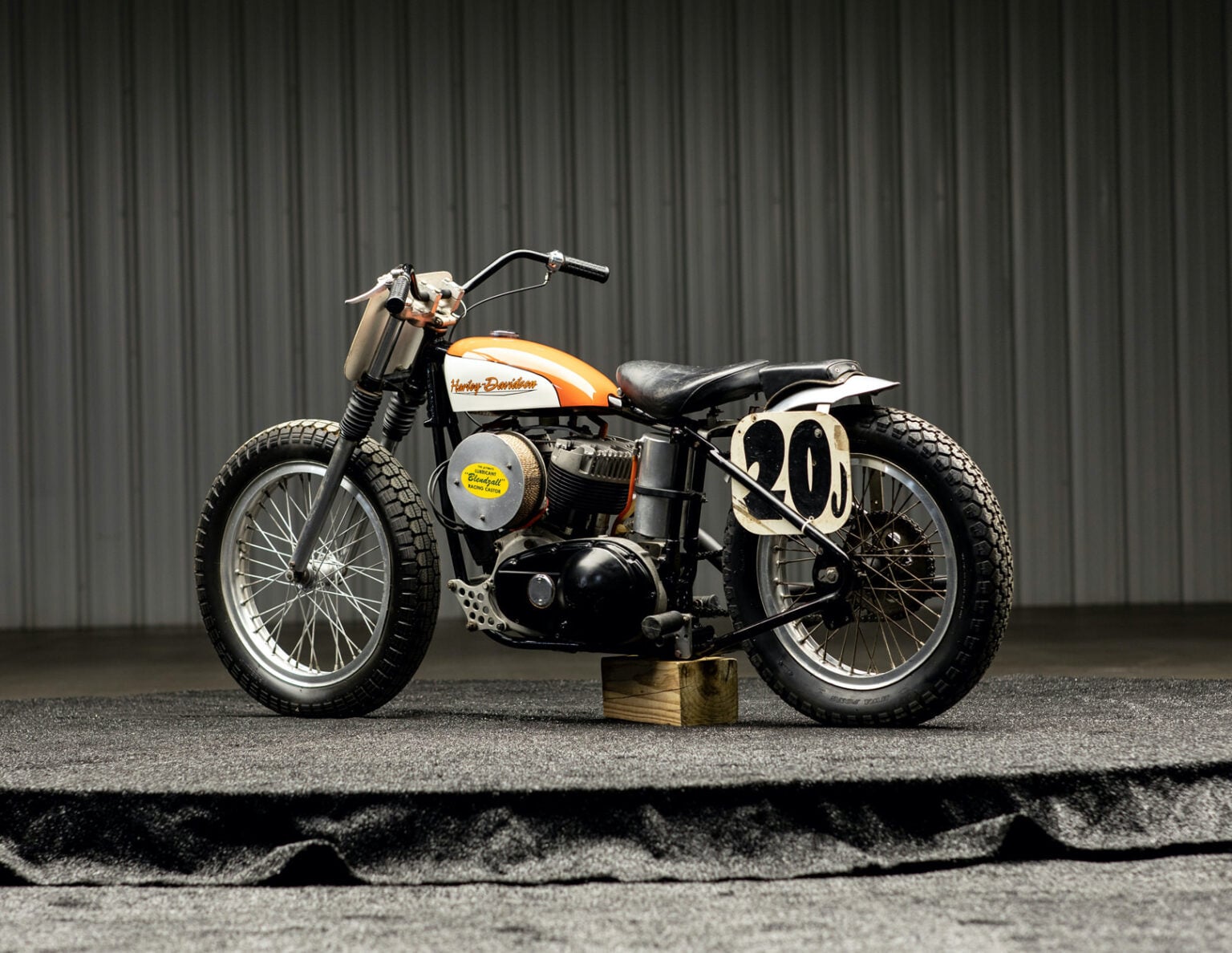 For Sale: Denny “Kannonball” Kannenberg's Harley-Davidson KR Racer