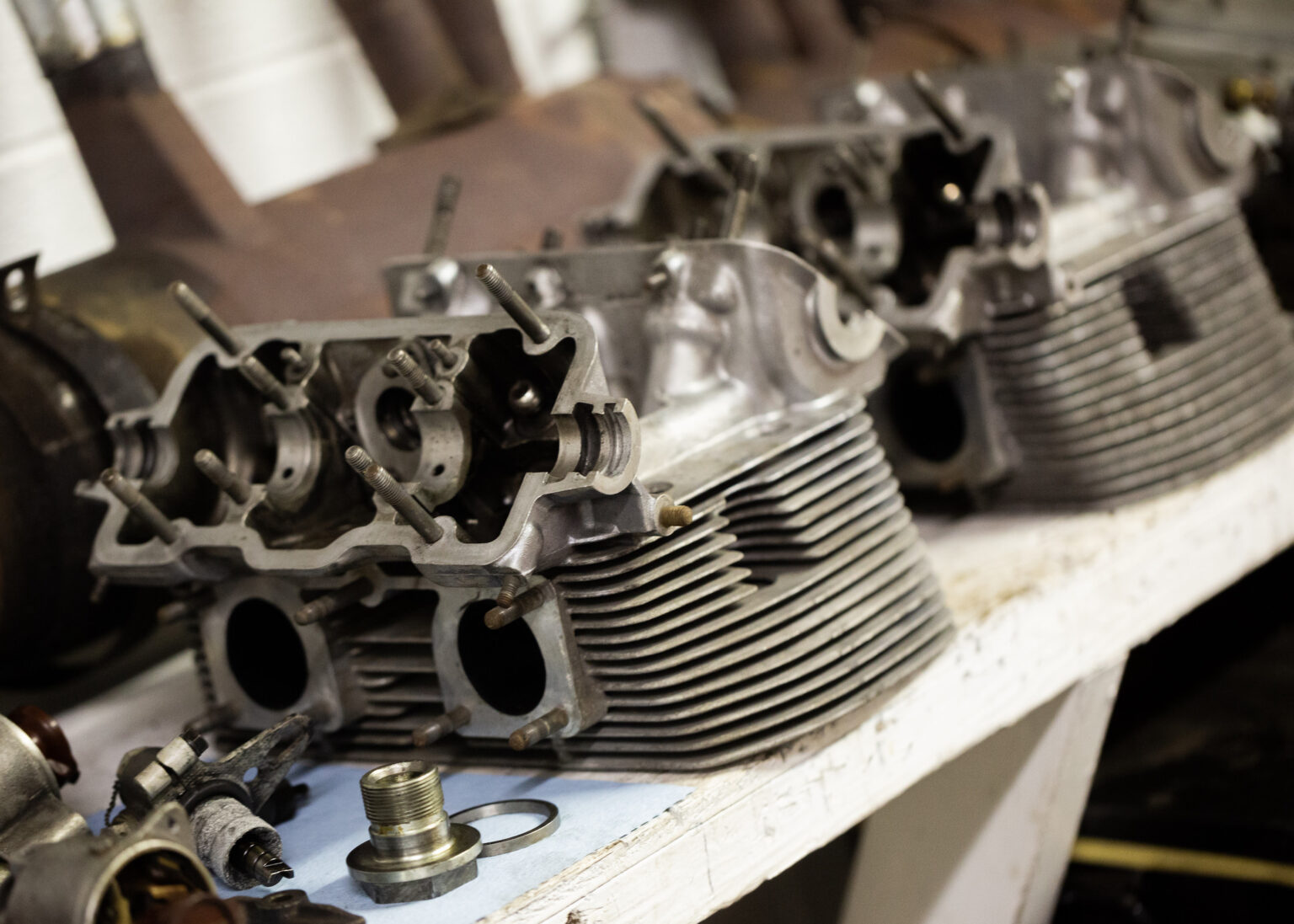 $200,000+ Engine Project: An Original Porsche Fuhrman Four-Cam Engine