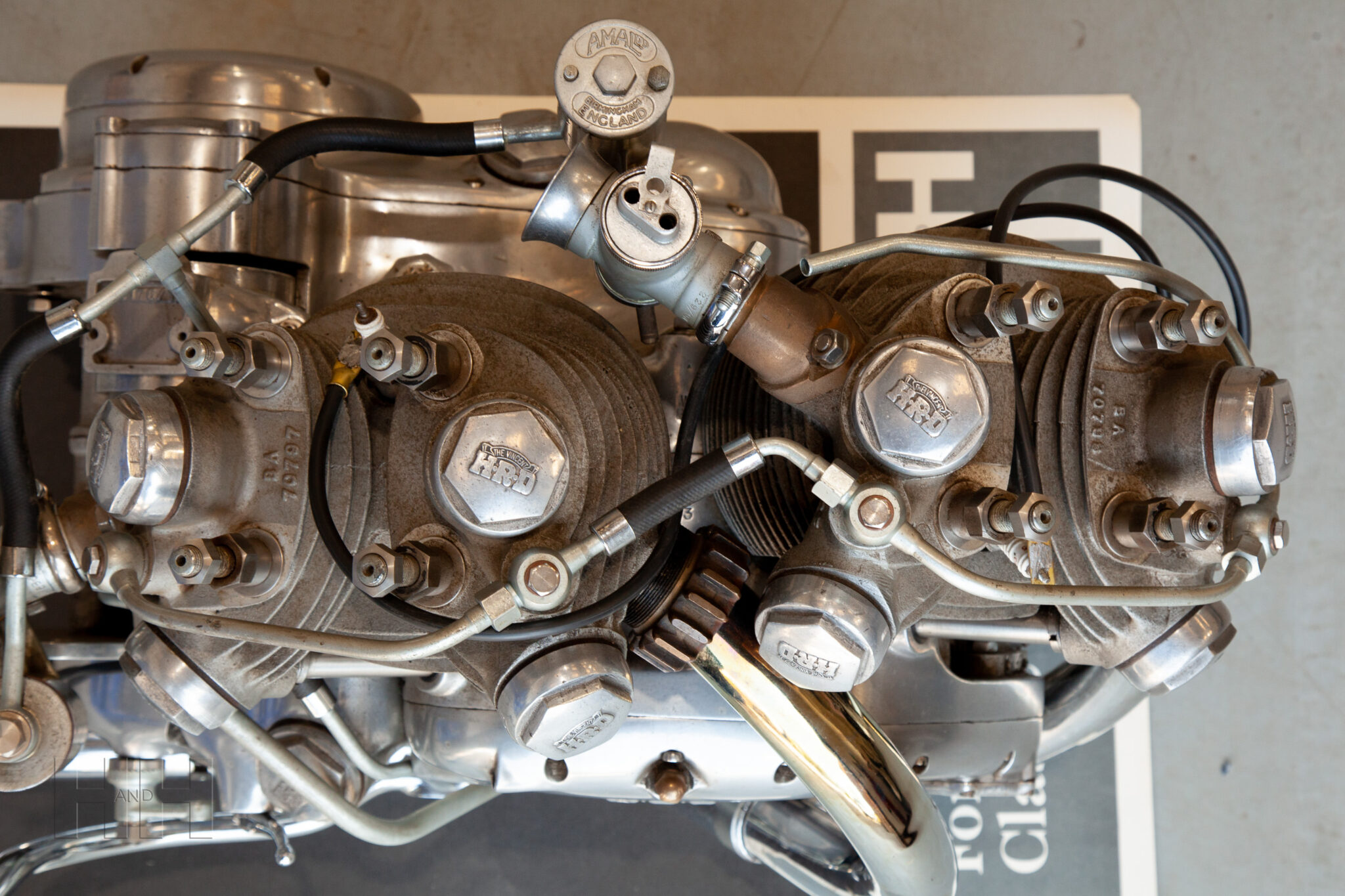 For Sale: A Vincent Rapide V-Twin Engine