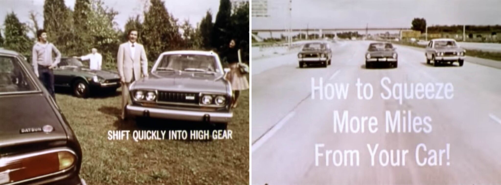 1970s Datsun Driver Improvement Film: How To Squeeze More Miles From ...