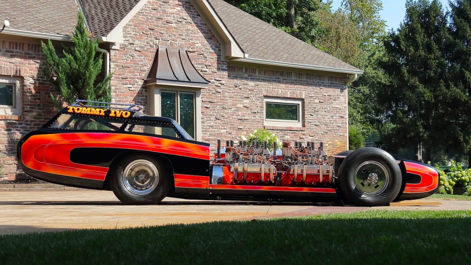TV Tommy Ivo's Wagon Master: The 4x4 Dragster With Four Engines And ...