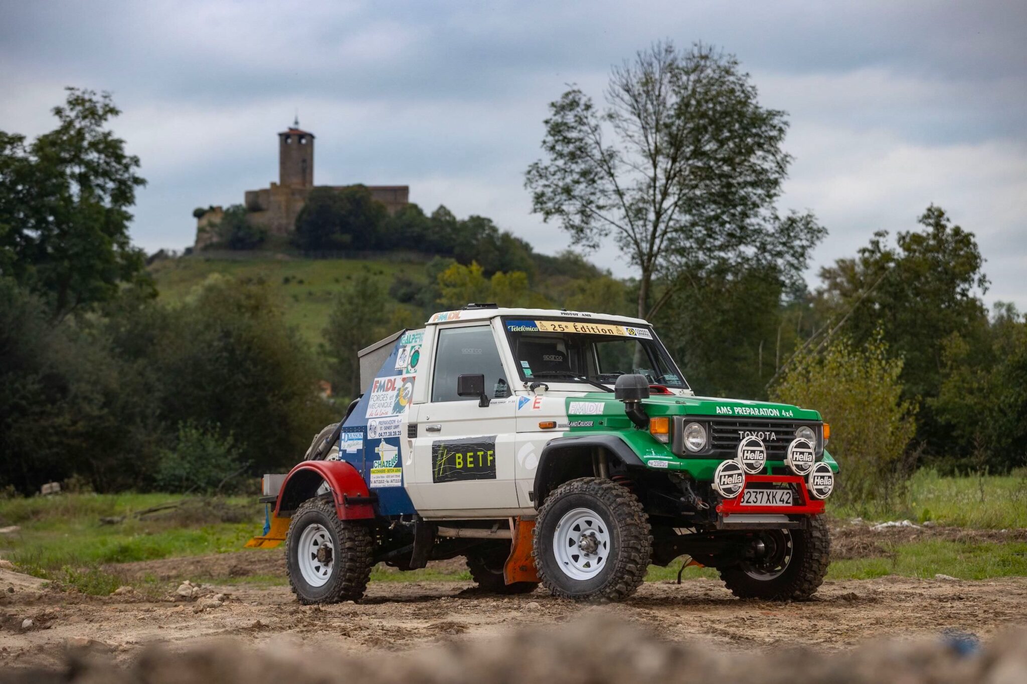 For Sale: A Paris-Dakar Rally Veteran Toyota Land Cruiser J75