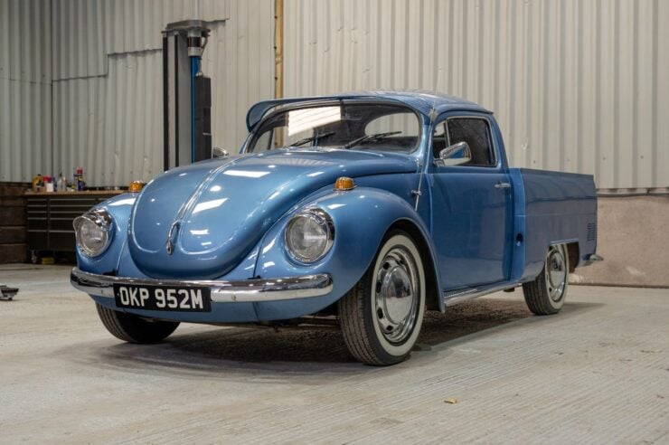 An Unusual Volkwagen Beetle Pick Up "Ute"
