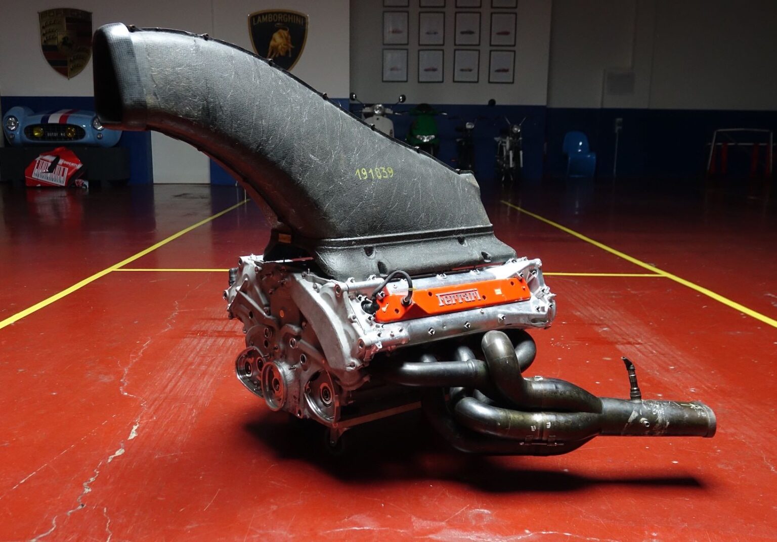 For Sale: A Ferrari F2003-GA Formula 1 Engine – 845 HP at 18,300 RPM