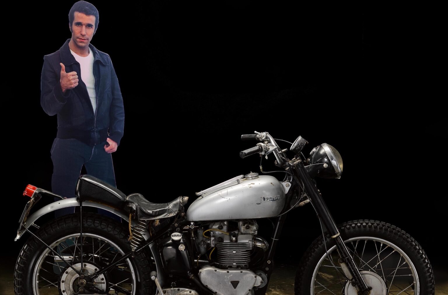 For Sale: Fonzie's Original Motorcycle From "Happy Days"