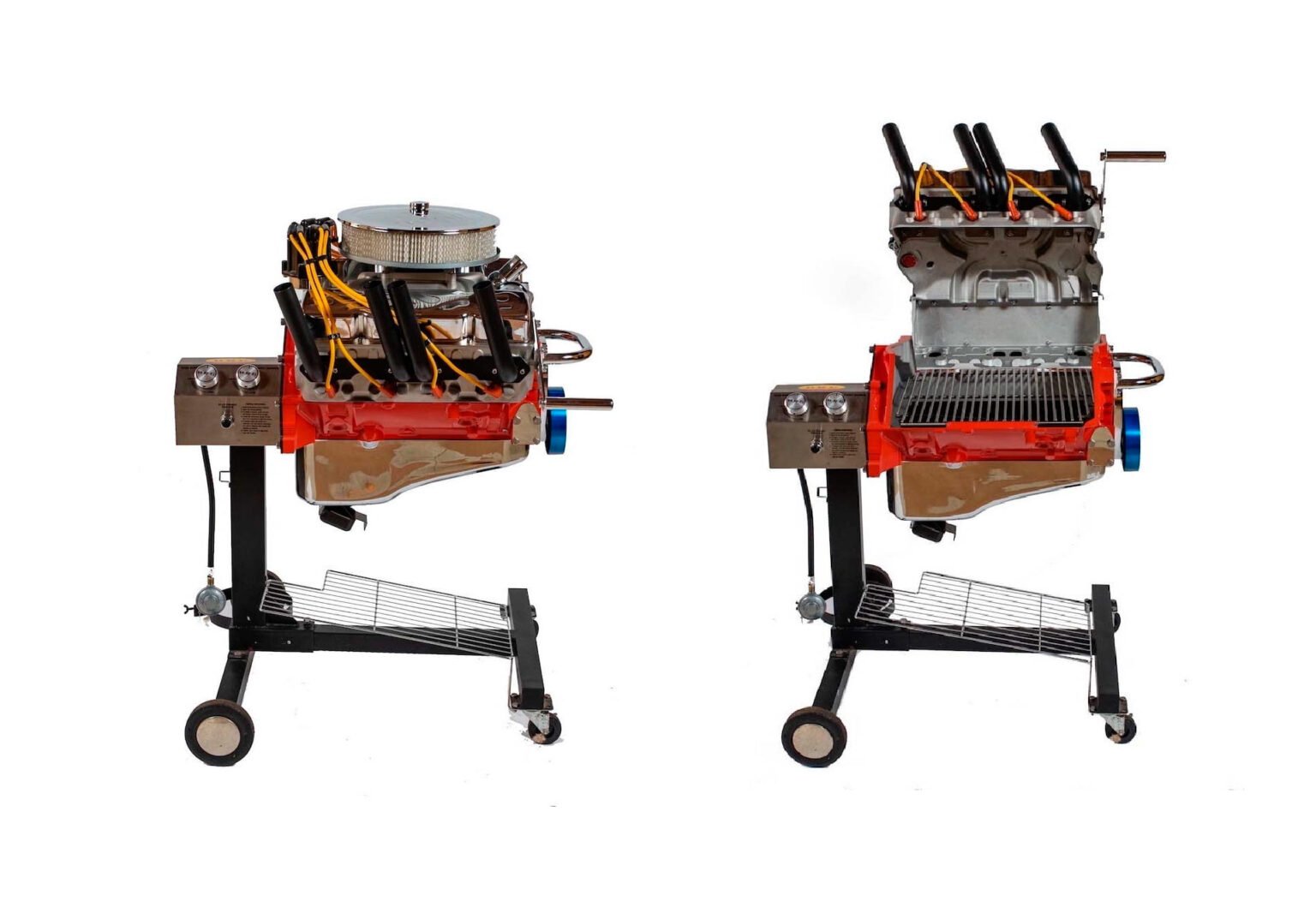 The Hot Rod Grill Barbecue V8