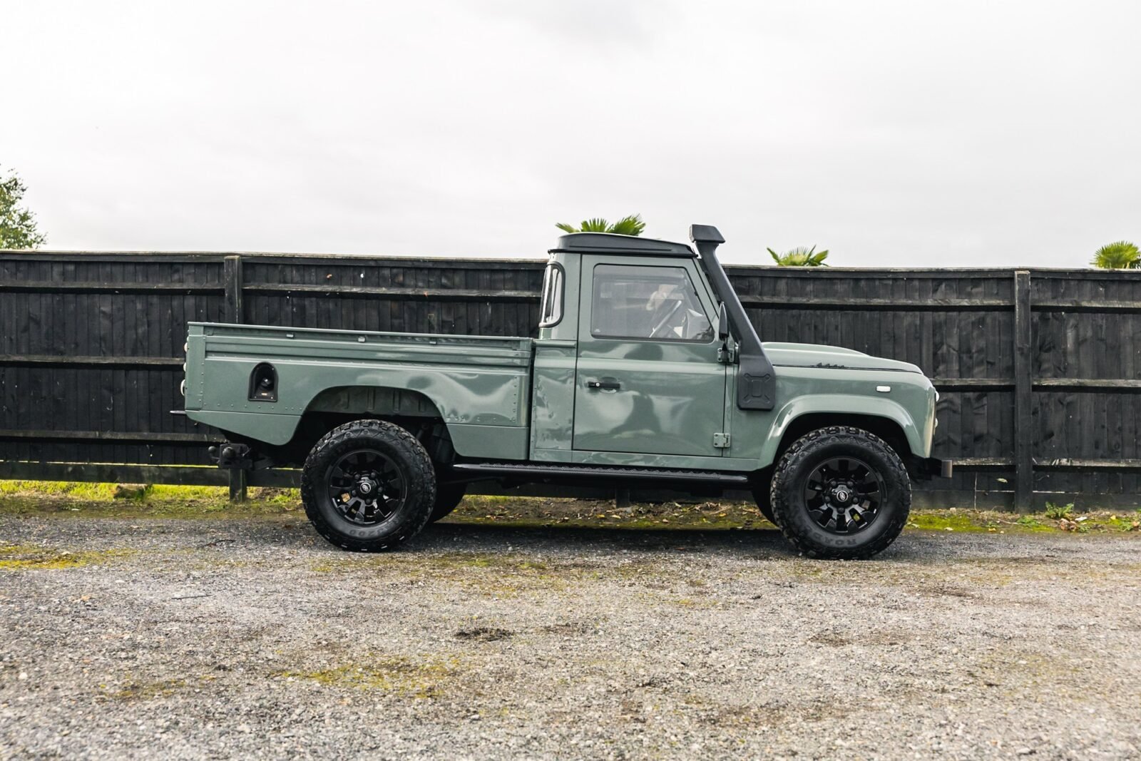 A Turbodiesel Land Rover Defender Pick Up Truck