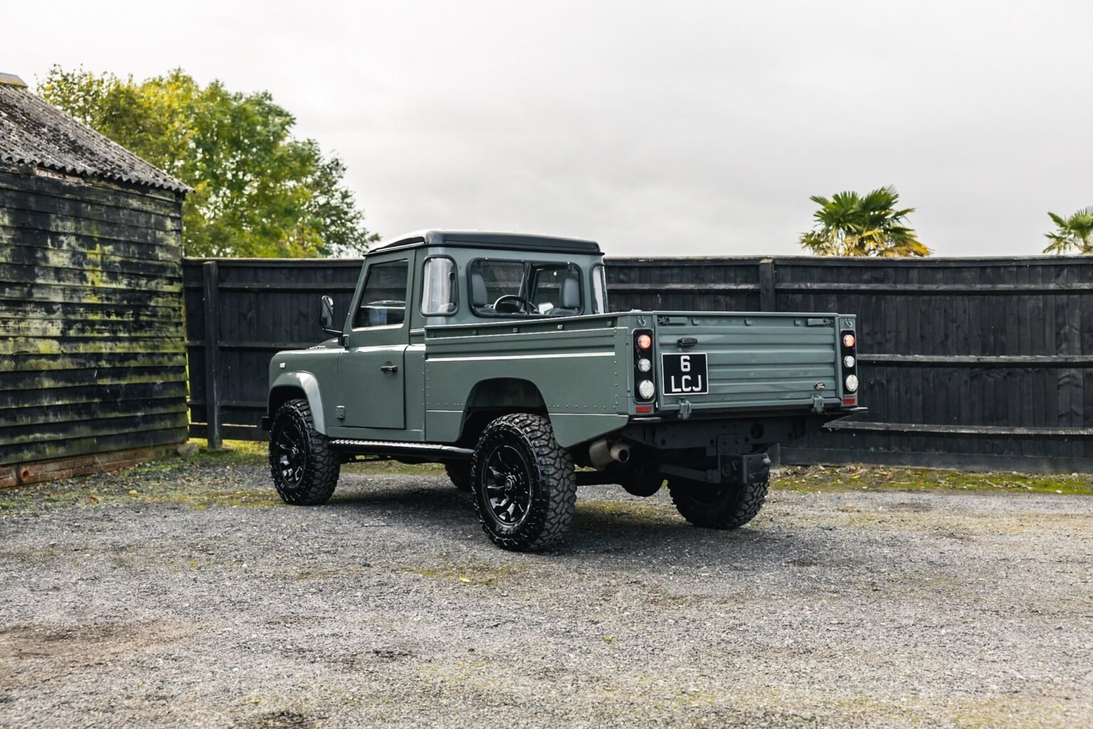 A Turbodiesel Land Rover Defender Pick Up Truck