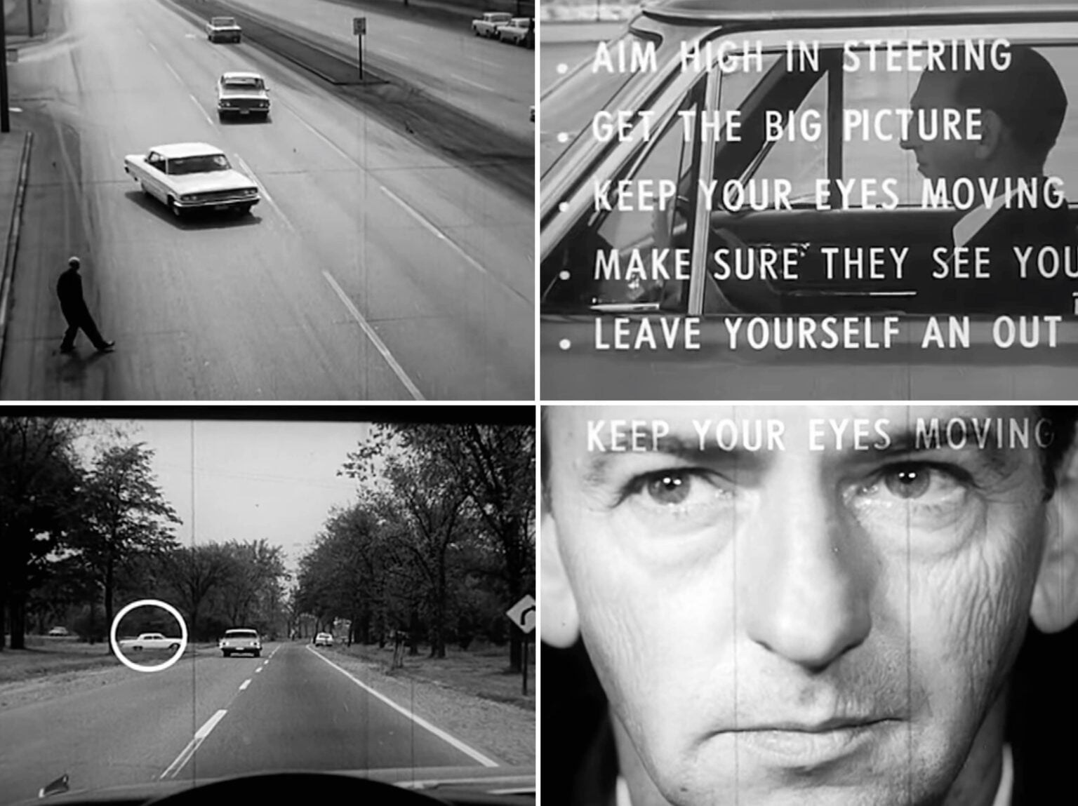 1956 Driving Skills Film: The Smith System Of No-Accident Driving