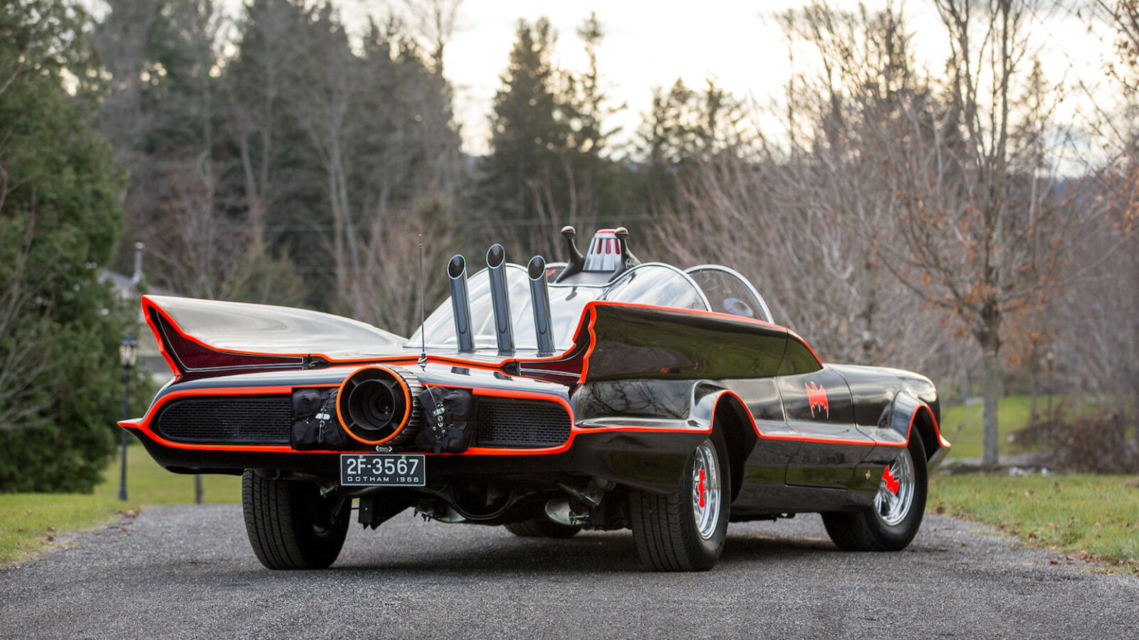 For Sale: A Batmobile With A Functioning Propane-Flame Jet Exhaust