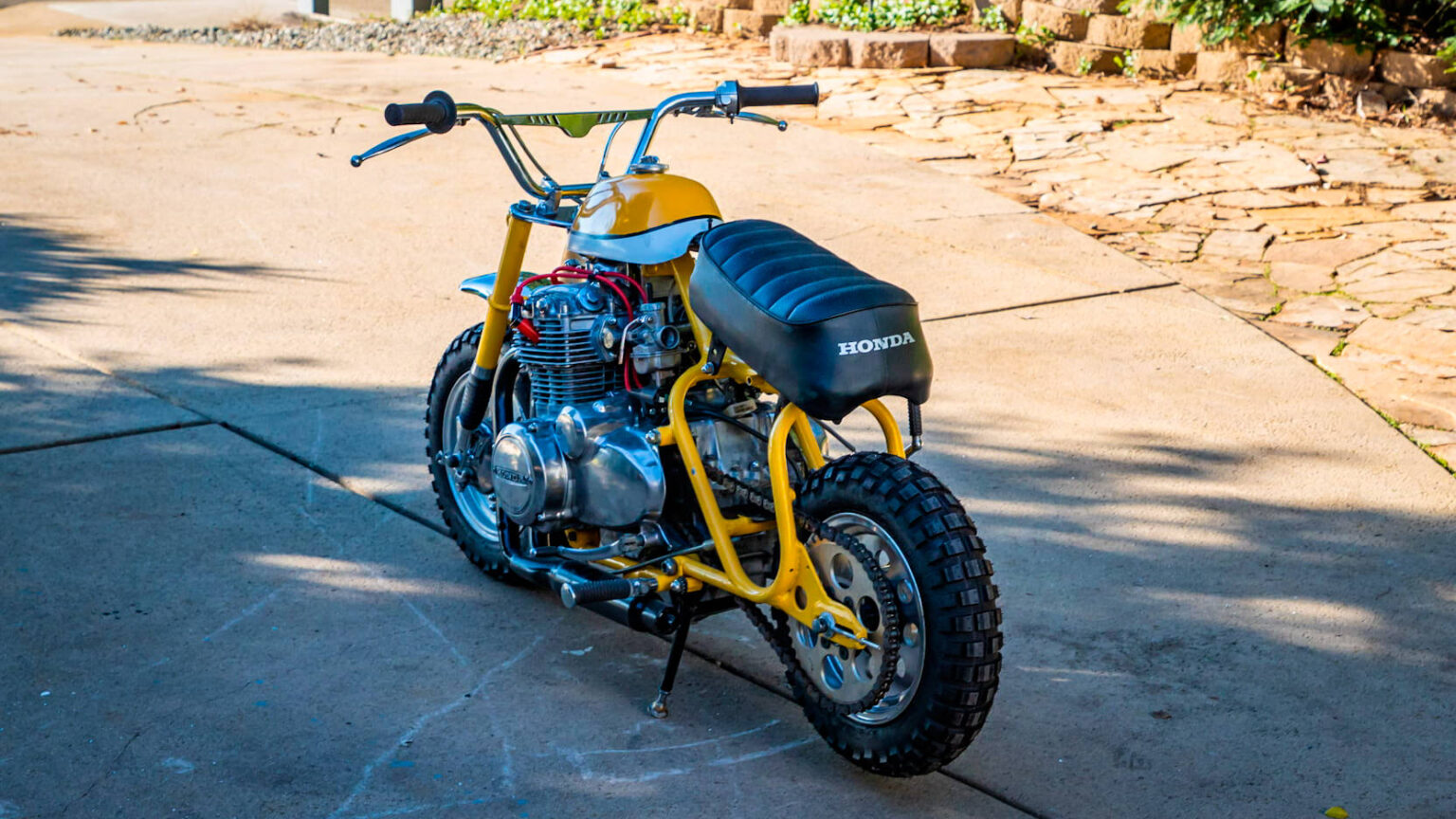 Deadly Project Bike: A 350cc Honda Monkey Bike Capable Of 100+ MPH