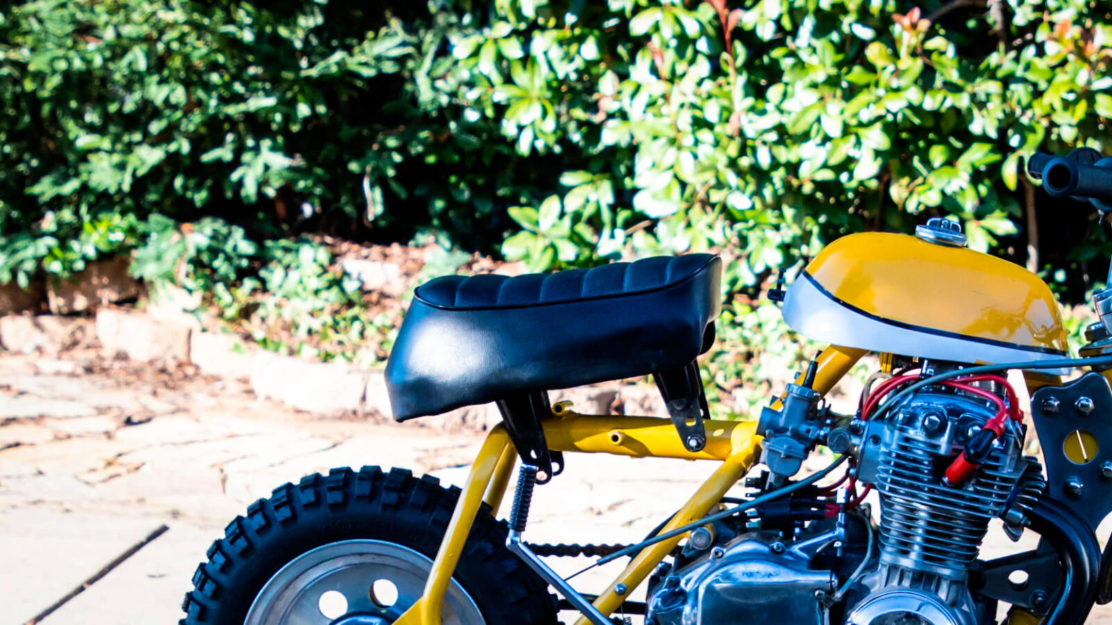 Deadly Project Bike: A 350cc Honda Monkey Bike Capable Of 100+ MPH