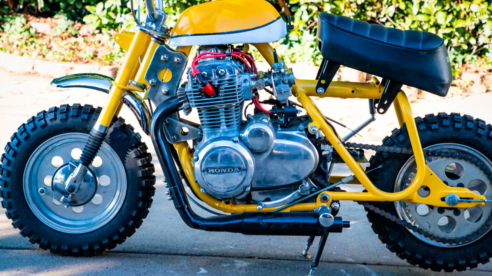Deadly Project Bike: A 350cc Honda Monkey Bike Capable Of 100+ MPH