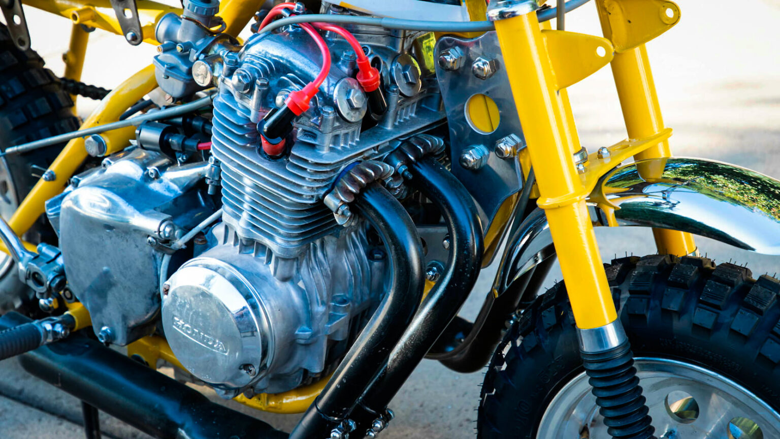 Deadly Project Bike: A 350cc Honda Monkey Bike Capable Of 100+ MPH