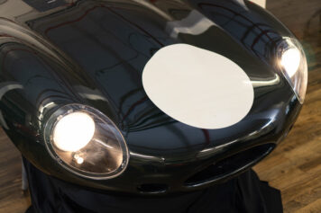 For Sale: A Long-Nose Jaguar D-Type Bonnet For Charity