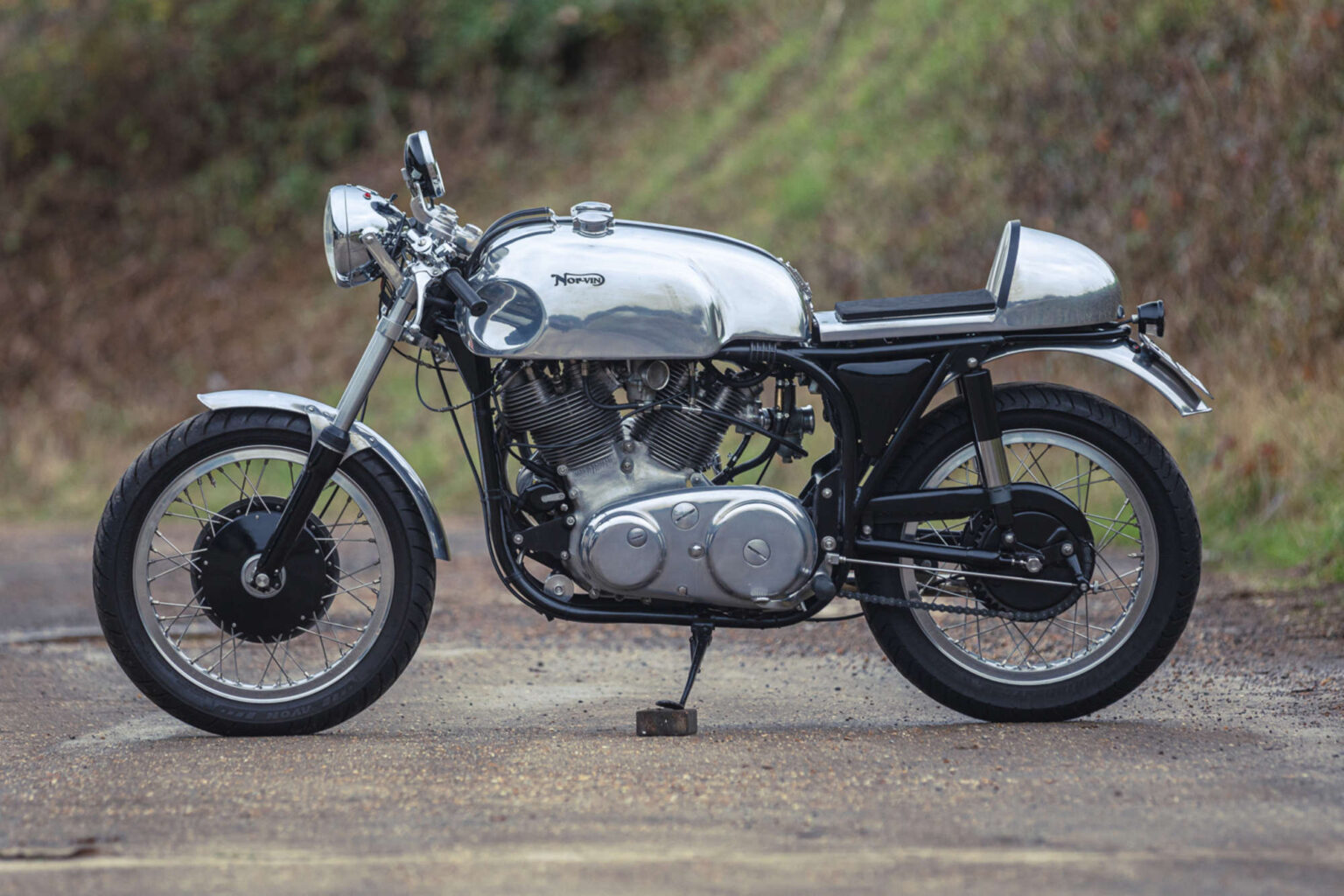 A Norvin Cafe Racer: Custom Motorcycle Royalty