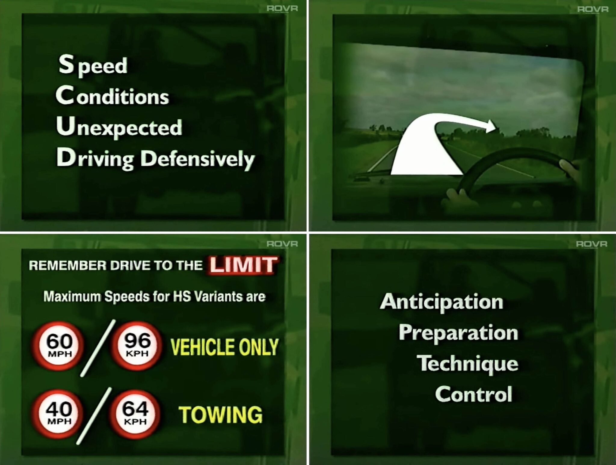 British Army Training Film: Land Rover - Safe Driving Techniques