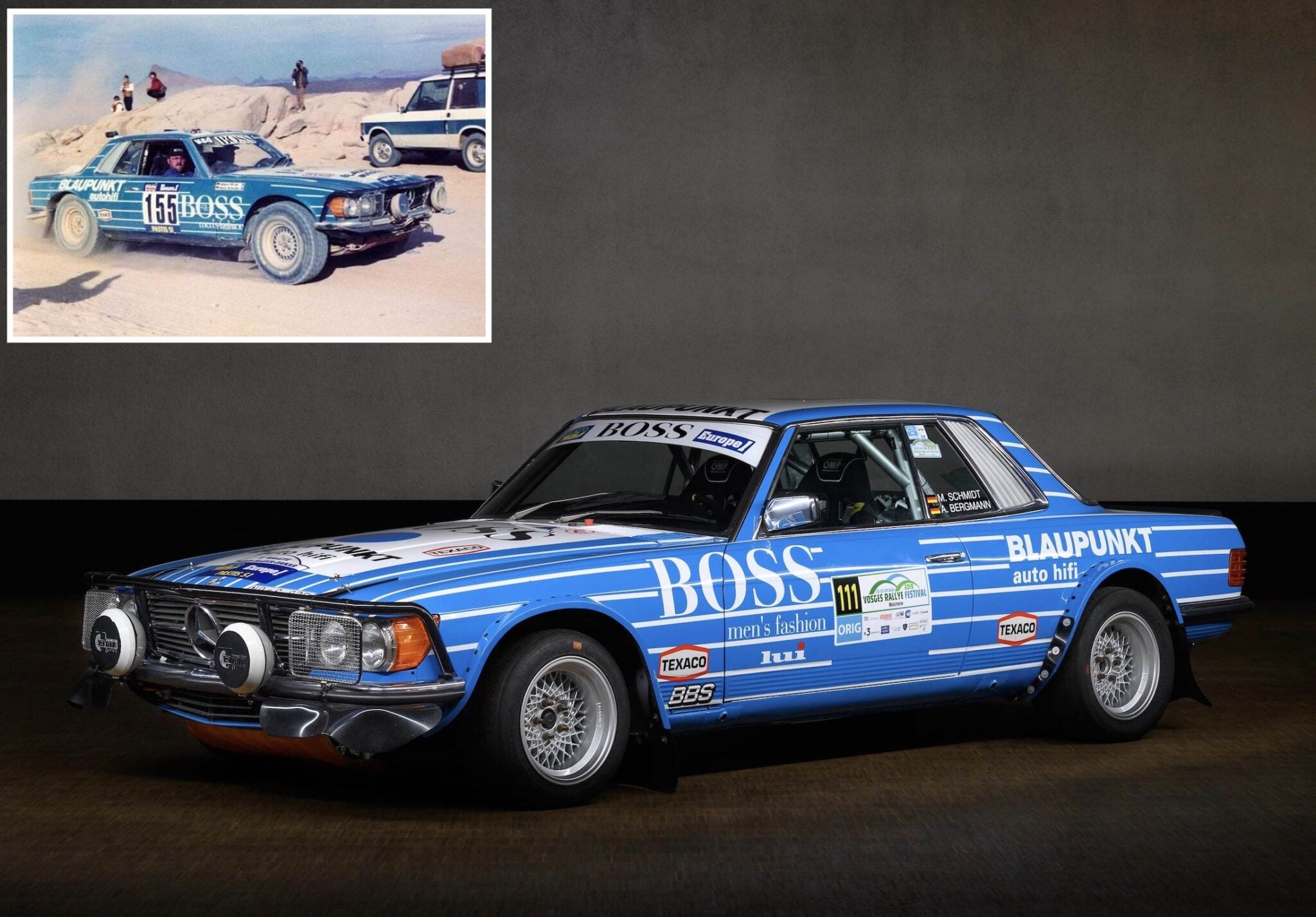 Paris-Dakar Rally Specification: Mercedes-Benz 450 SLC 5.0