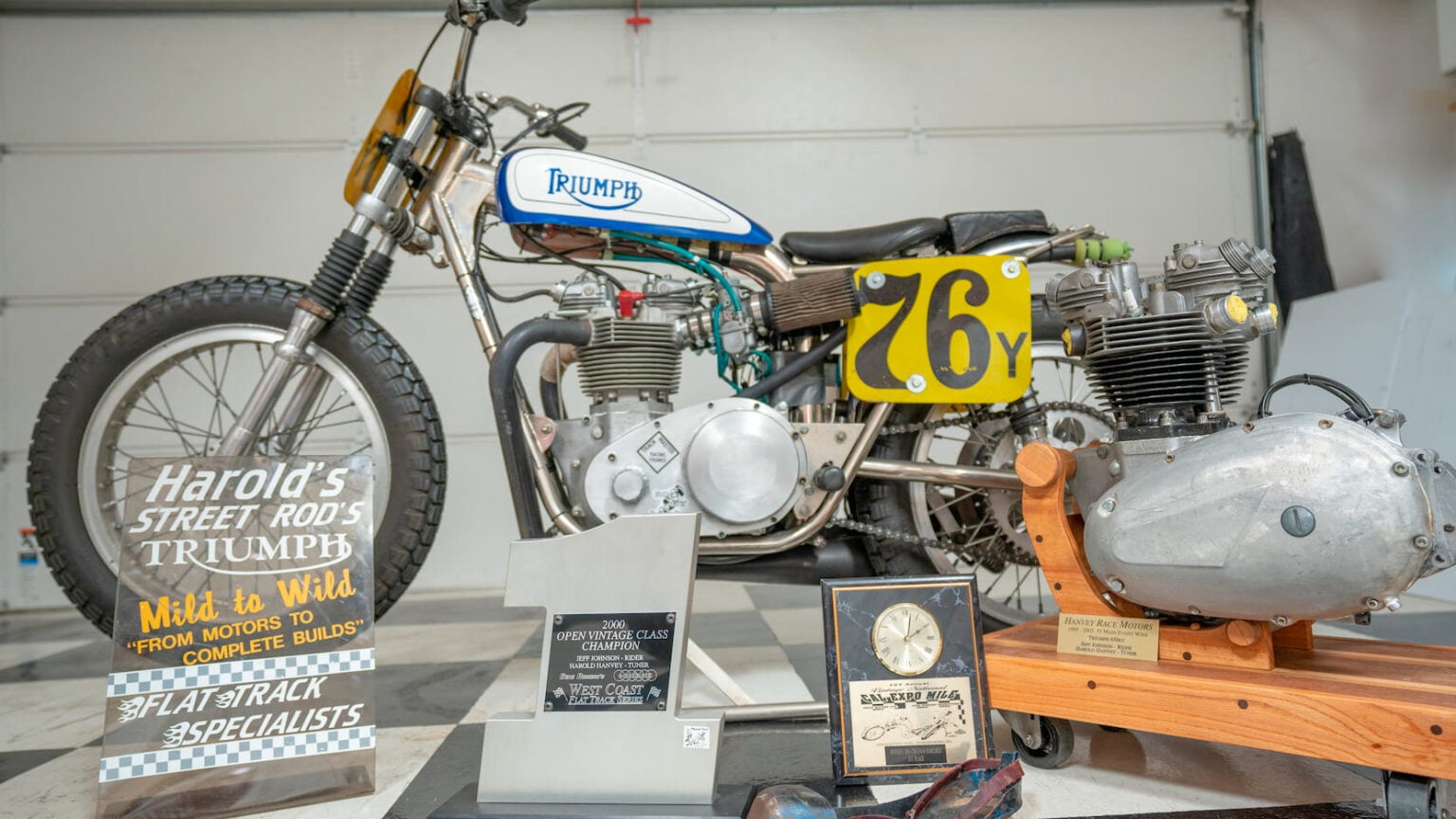 1972 Triumph Trackmaster – The Ascot TT Record Holder