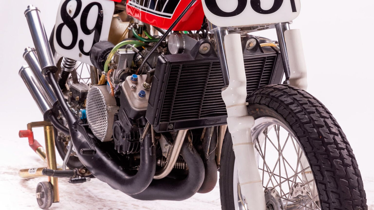 A Handbuilt Yamaha Trackmaster TZ750 Dirt Tracker With 120+HP