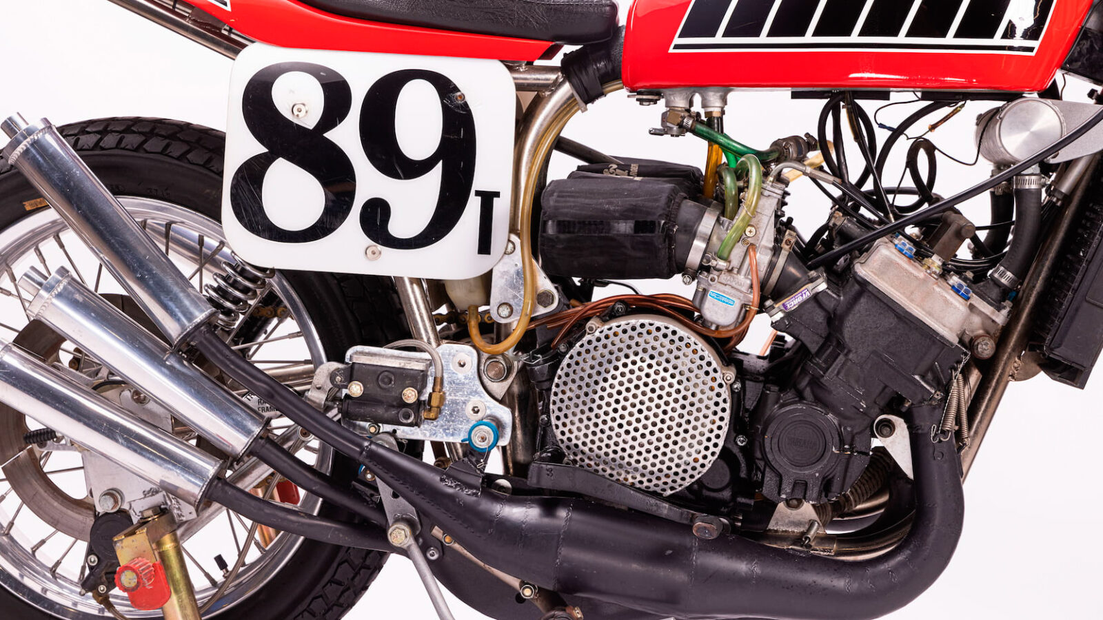 A Handbuilt Yamaha Trackmaster TZ750 Dirt Tracker With 120+HP