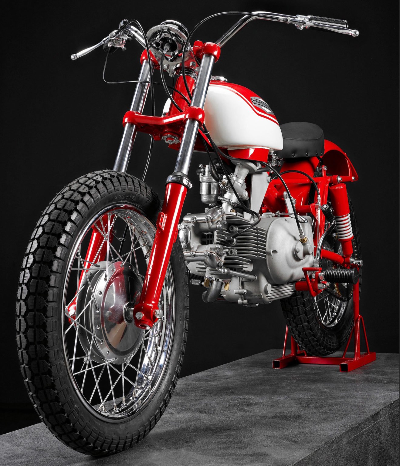 A Rare 1967 Aermacchi Harley-Davidson Sprint CRS Scrambler