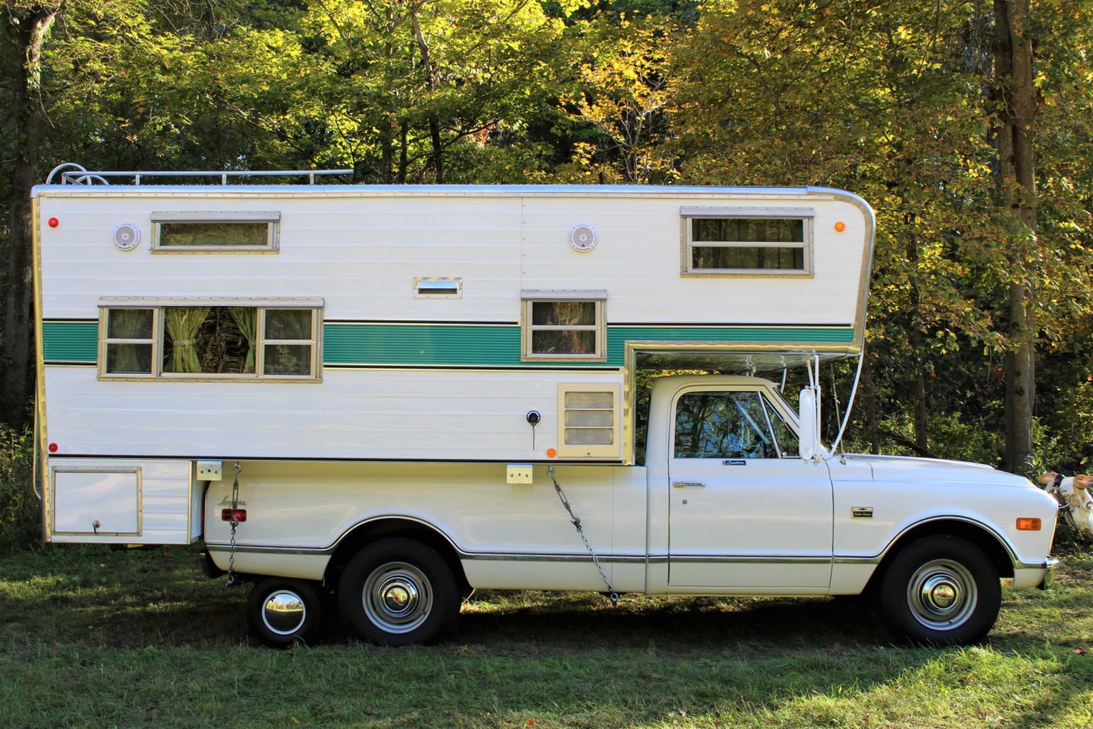 Flamethrower Equipped: A 1968 Chevrolet C20 Longhorn Franklin Camper