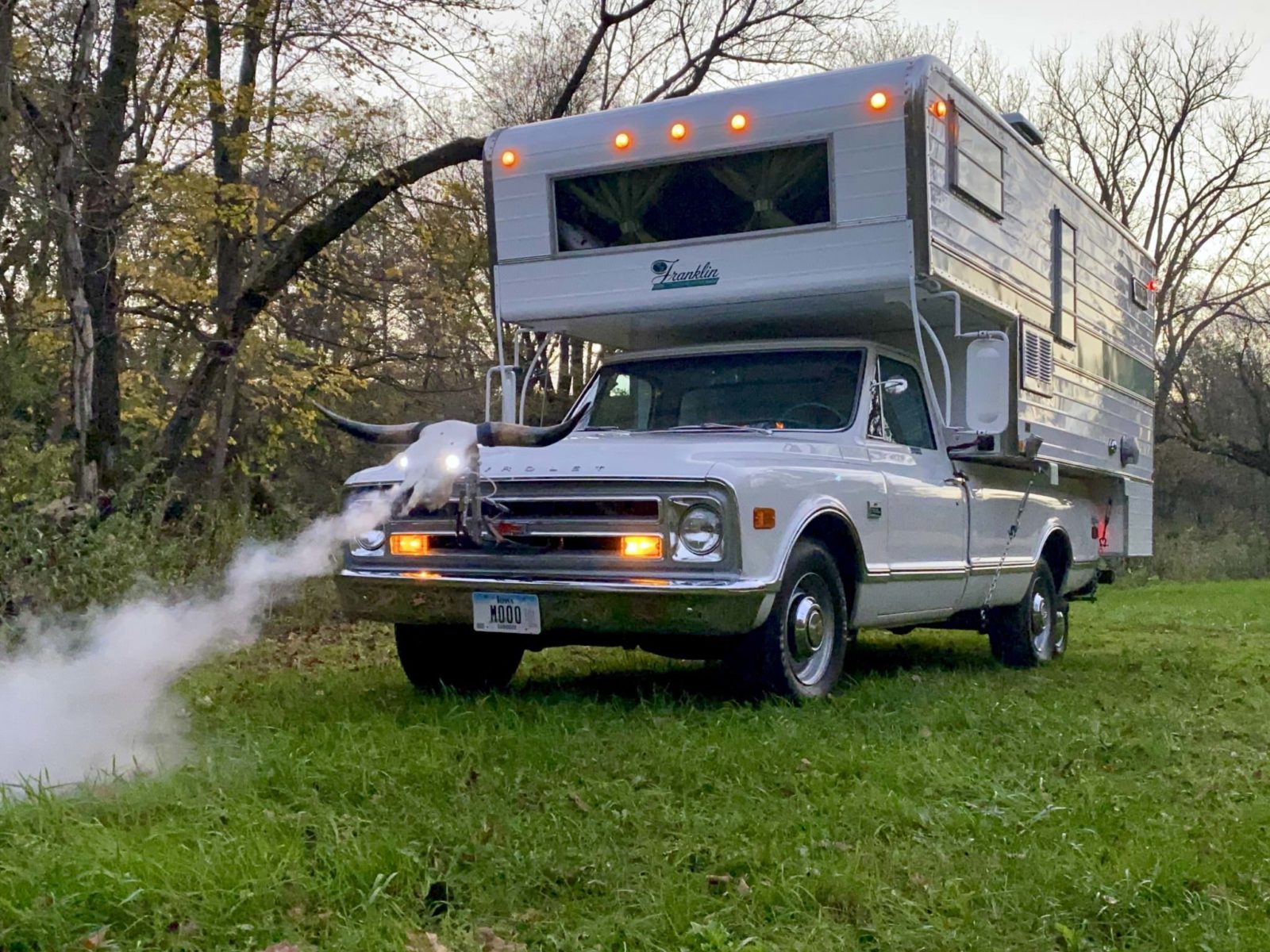 Flamethrower Equipped: A 1968 Chevrolet C20 Longhorn Franklin Camper