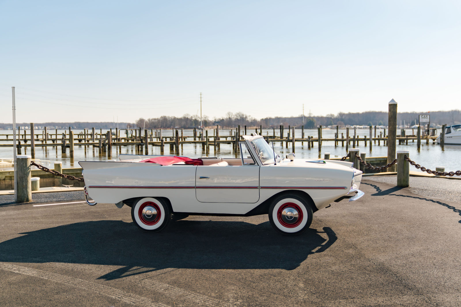 The Amphicar 770: A Vintage Car That's Also A Boat