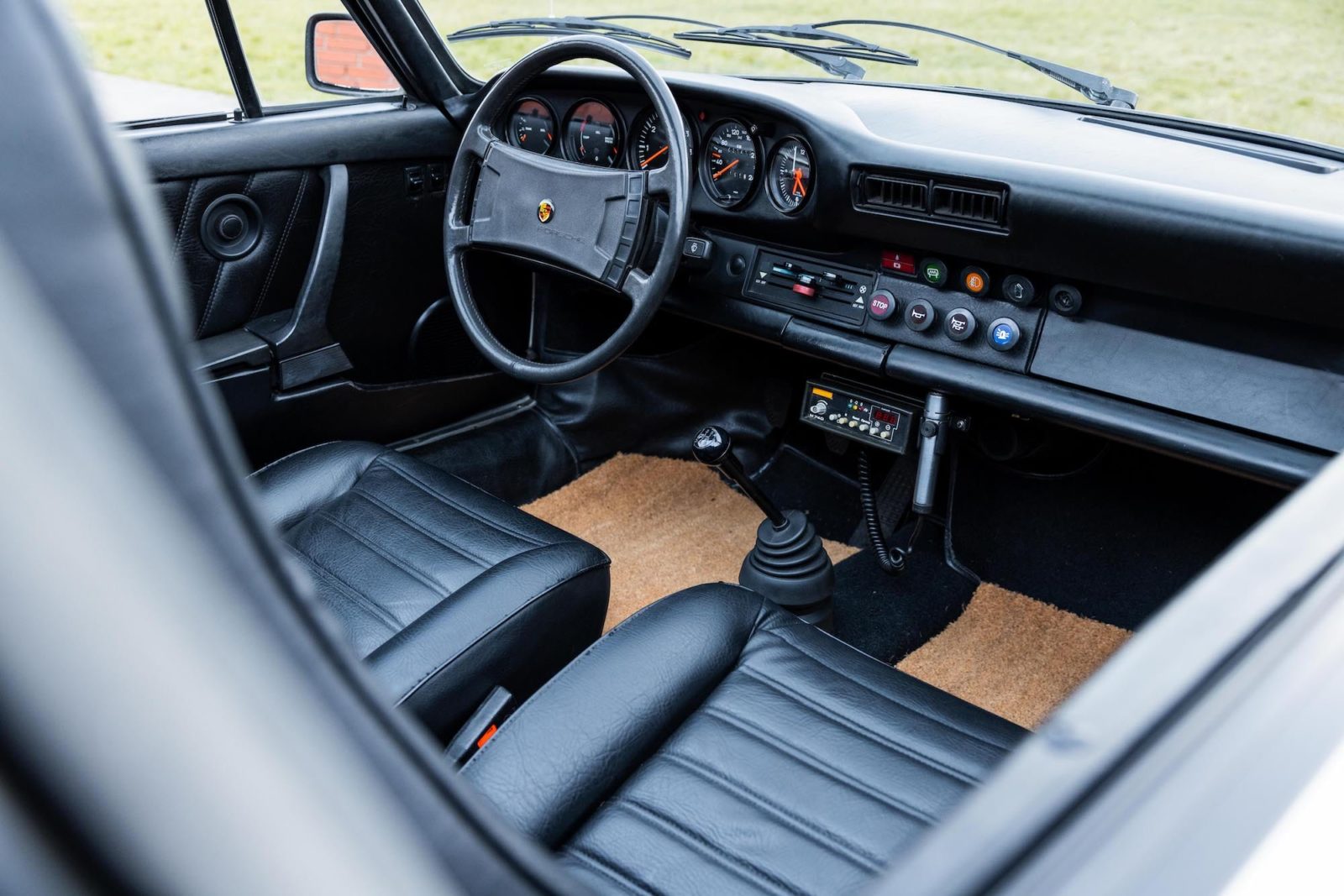 A Dutch Rijkspolitie (State Police) Porsche 911 SC Targa