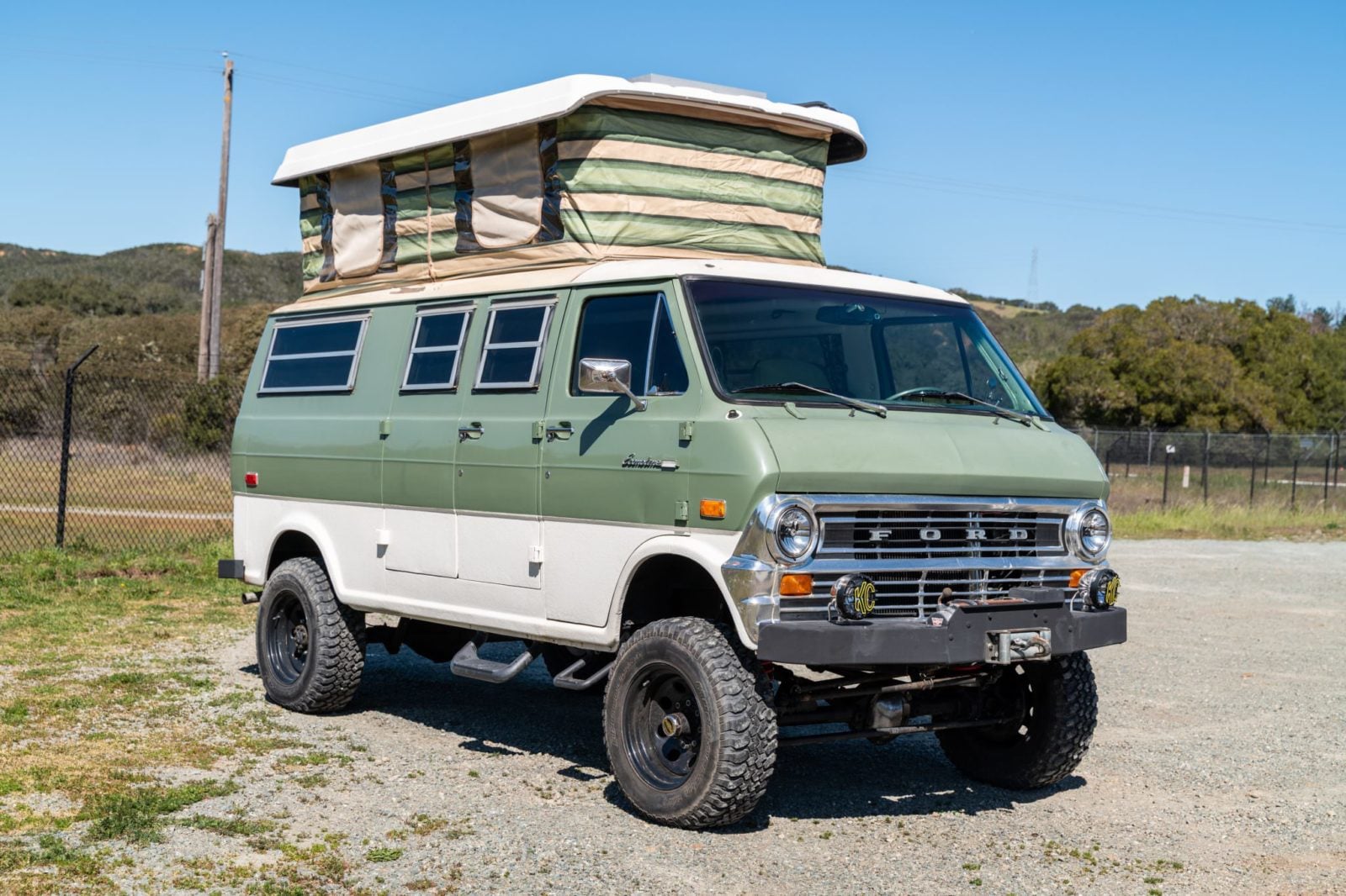 There's A Vintage Ford Econoline Sportsmobile 4x4 Camper For Sale