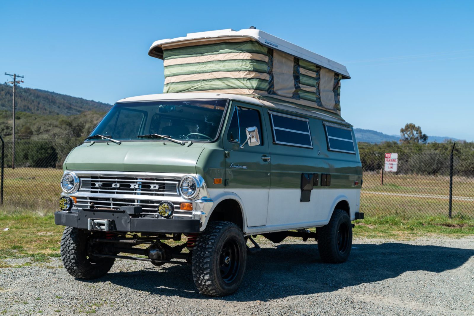 There's A Vintage Ford Econoline Sportsmobile 4x4 Camper For Sale