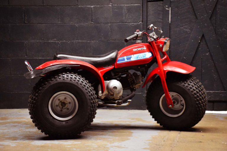 A Honda ATC110: The Legendary "Collarbone Crusher" Of The 1980s
