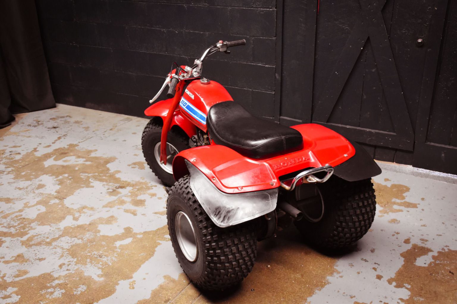 A Honda ATC110: The Legendary "Collarbone Crusher" Of The 1980s