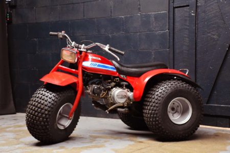 A Honda ATC110: The Legendary "Collarbone Crusher" Of The 1980s