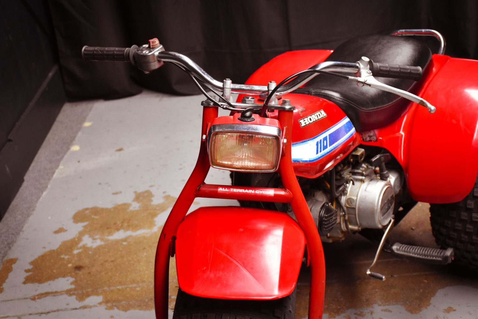 A Honda ATC110: The Legendary "Collarbone Crusher" Of The 1980s