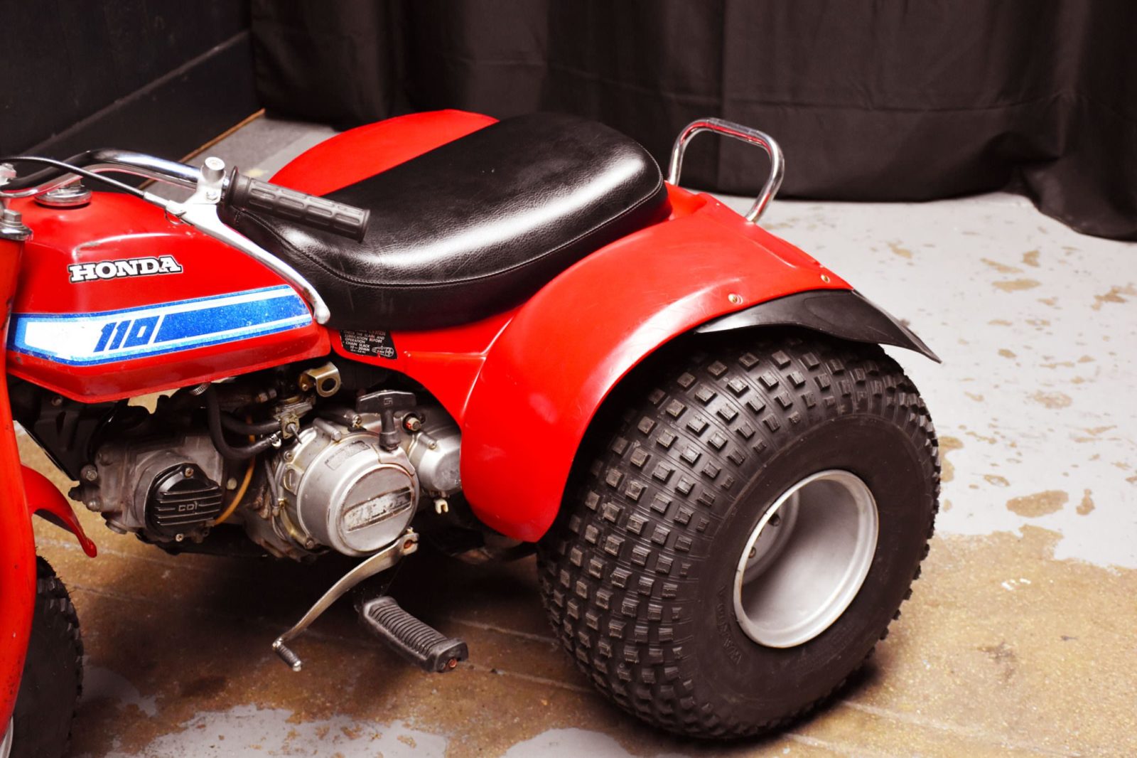 A Honda ATC110: The Legendary "Collarbone Crusher" Of The 1980s