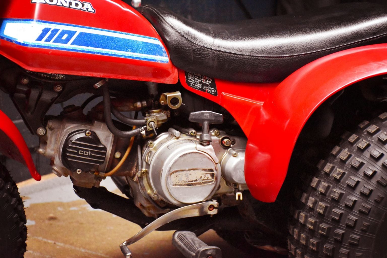 A Honda ATC110: The Legendary "Collarbone Crusher" Of The 1980s