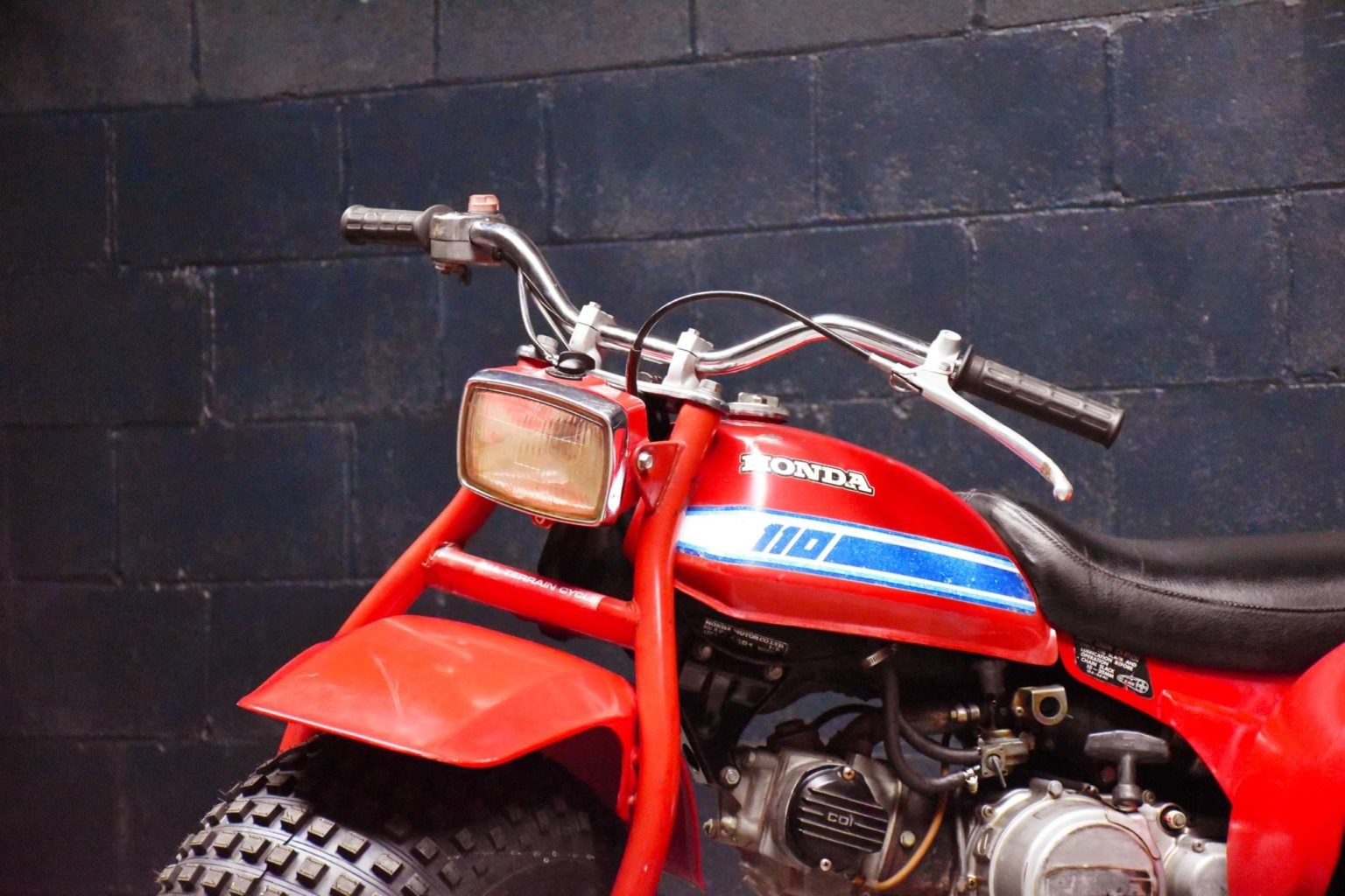 A Honda ATC110: The Legendary "Collarbone Crusher" Of The 1980s