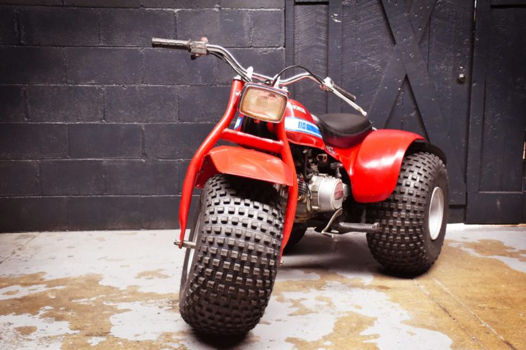 A Honda ATC110: The Legendary "Collarbone Crusher" Of The 1980s