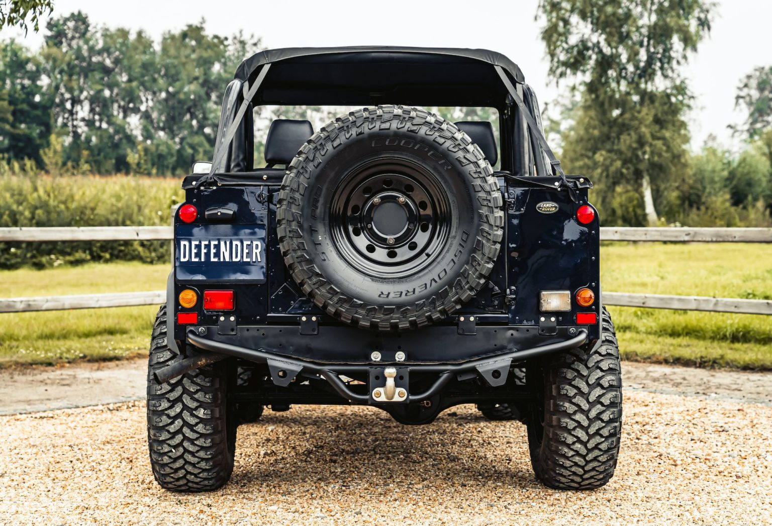 A Custom Land Rover Defender With A Factory-Fitted 3.5 Liter V8