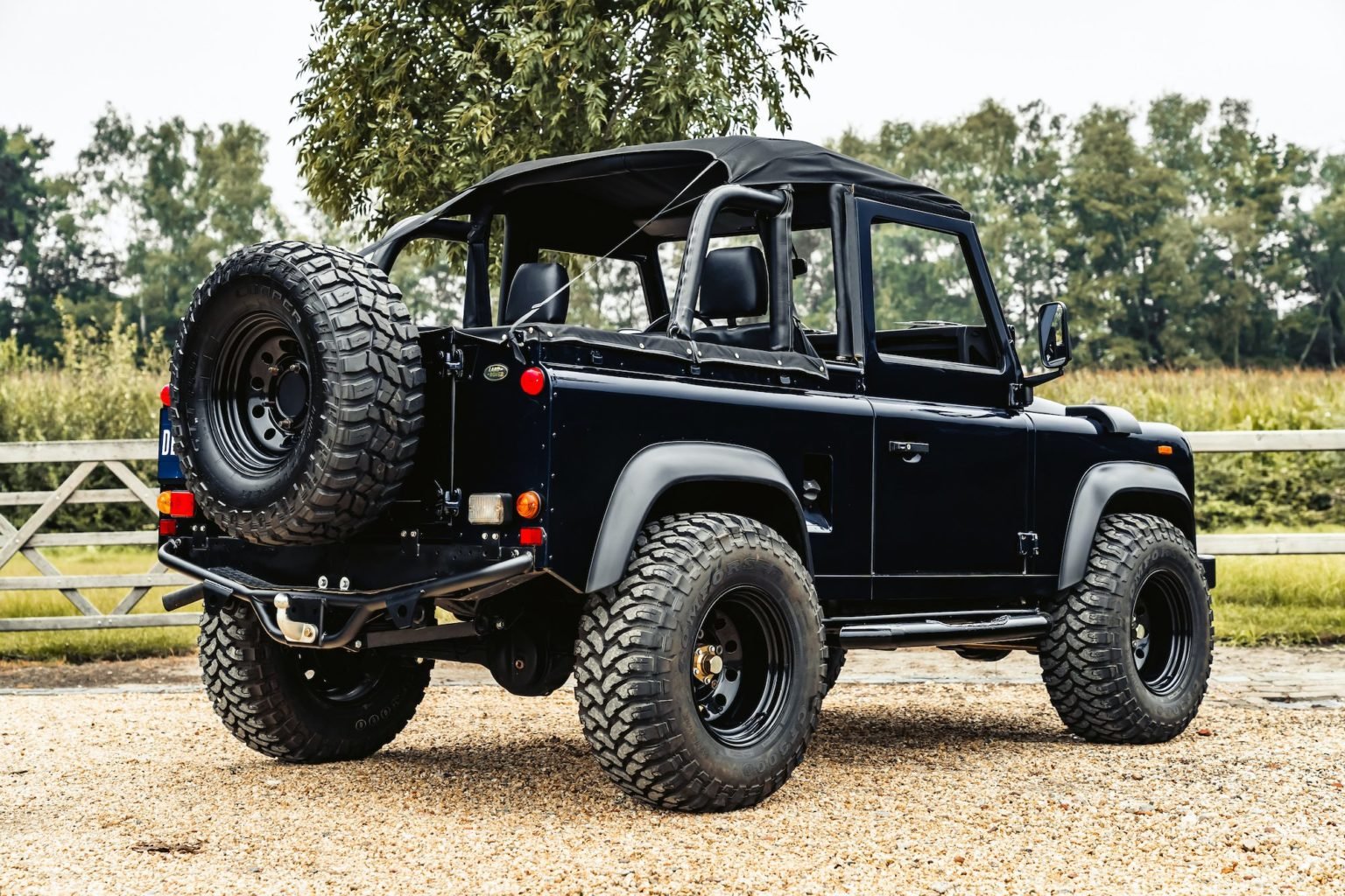A Custom Land Rover Defender With A Factory-Fitted 3.5 Liter V8
