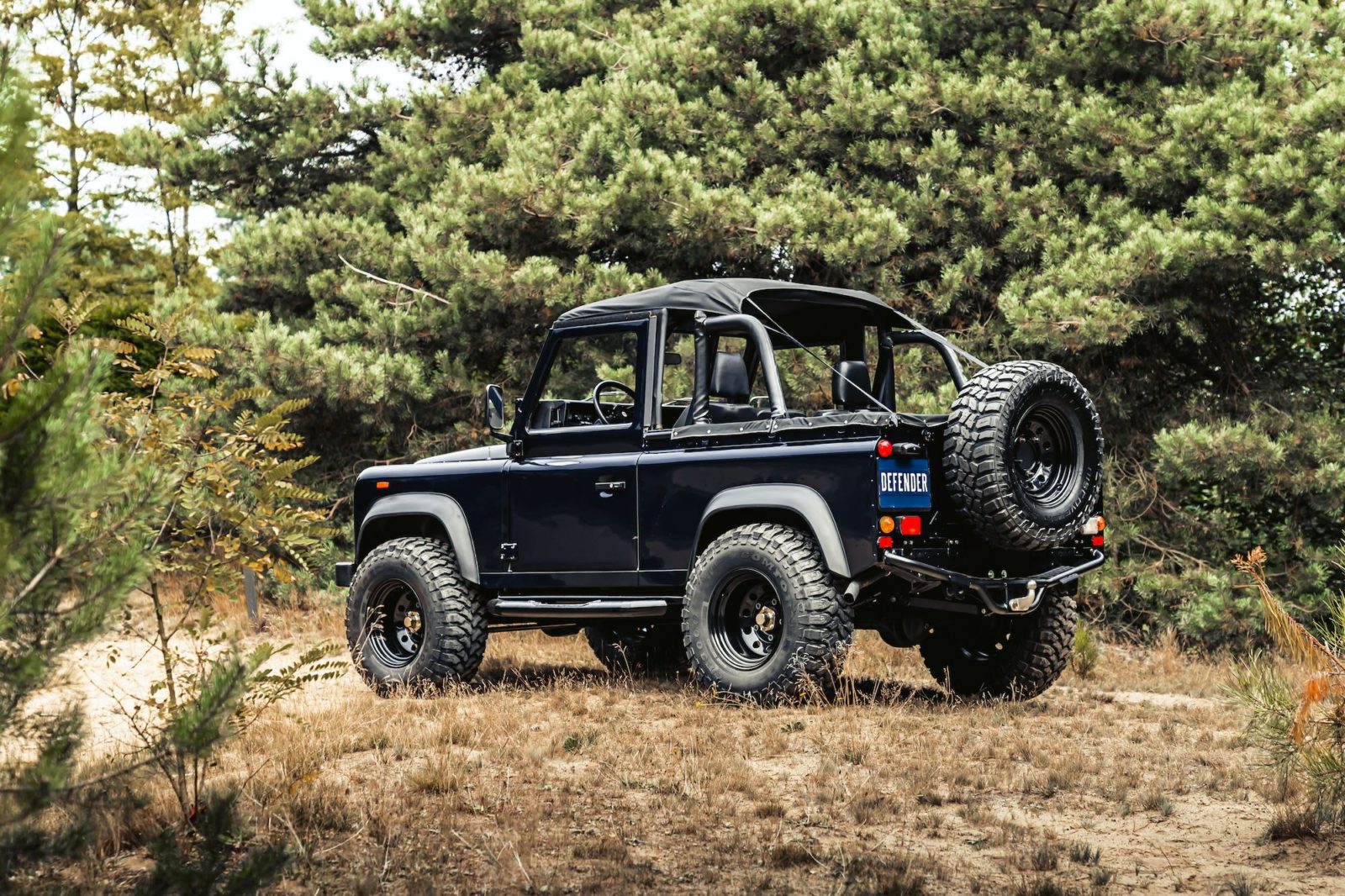 A Custom Land Rover Defender With A Factory-Fitted 3.5 Liter V8