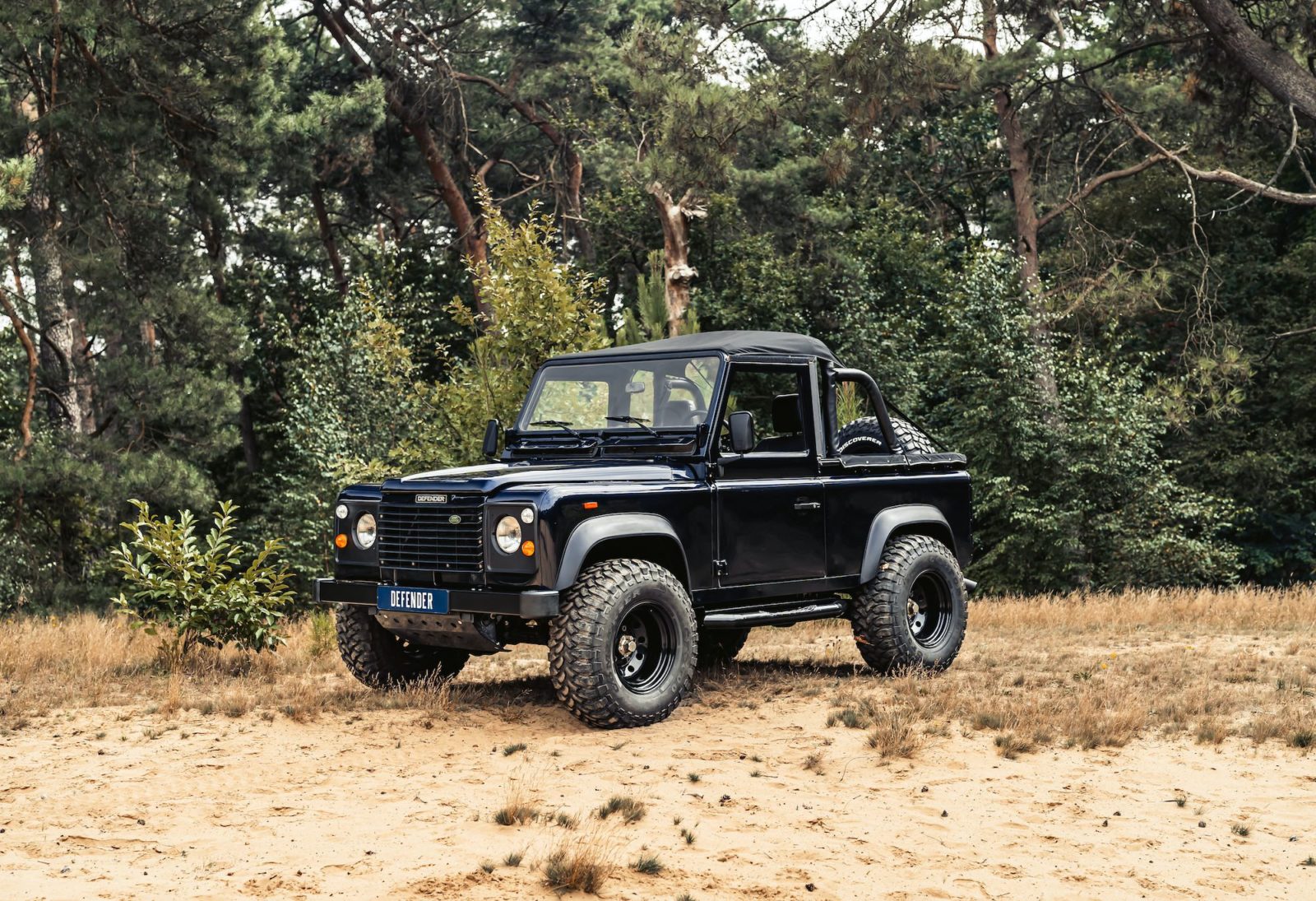A Custom Land Rover Defender With A Factory-Fitted 3.5 Liter V8