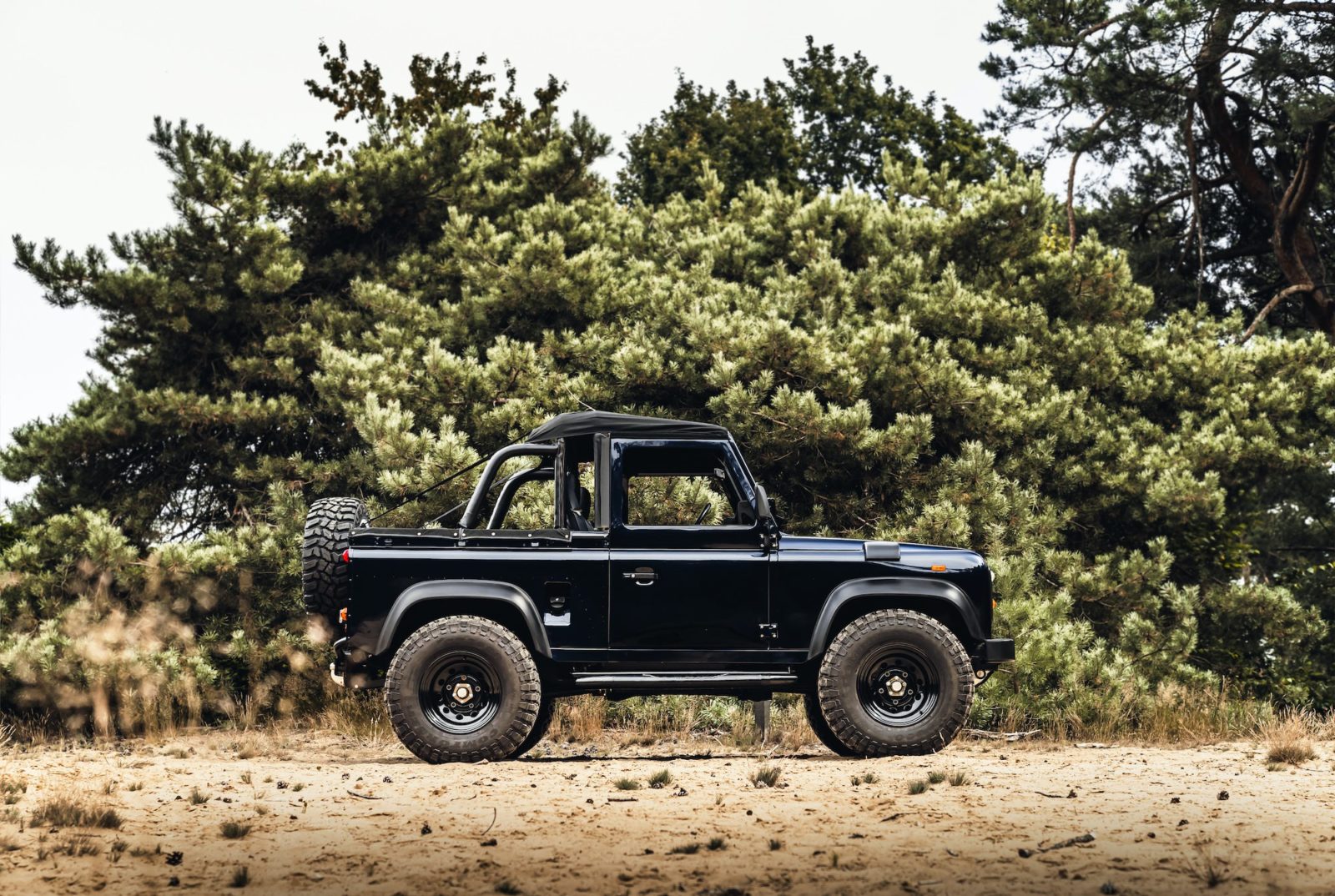 A Custom Land Rover Defender With A Factory-Fitted 3.5 Liter V8