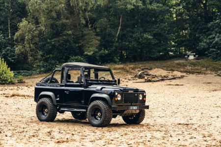 A Custom Land Rover Defender With A Factory-Fitted 3.5 Liter V8