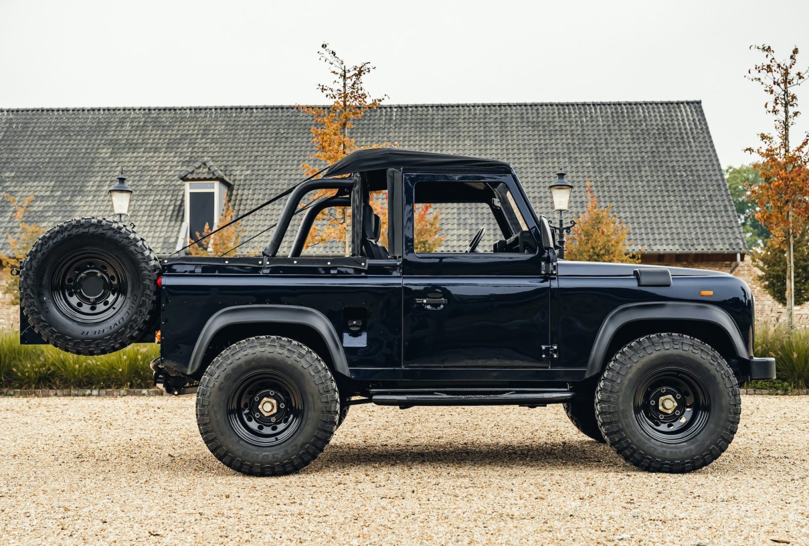 A Custom Land Rover Defender With A Factory-Fitted 3.5 Liter V8