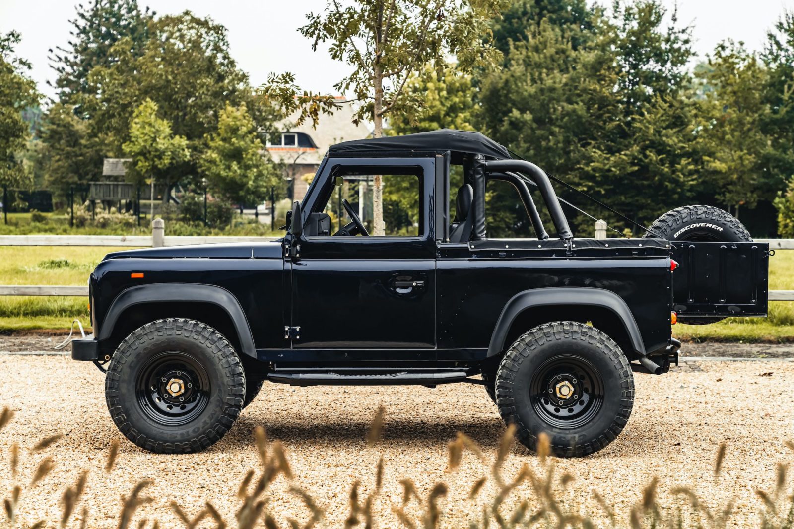 A Custom Land Rover Defender With A Factory-Fitted 3.5 Liter V8